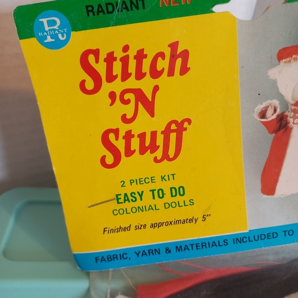 radiant crafts | Other | Vintage Colonial Doll Sewing Craft Kit Radiant ...